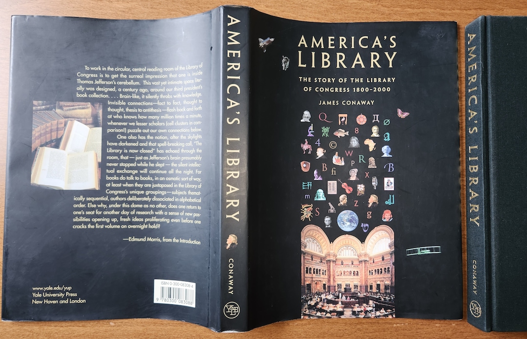 Book: America's Library (the Story of the Library of Congress 1800 ...