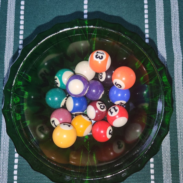 Vintage Pool Balls - Etsy