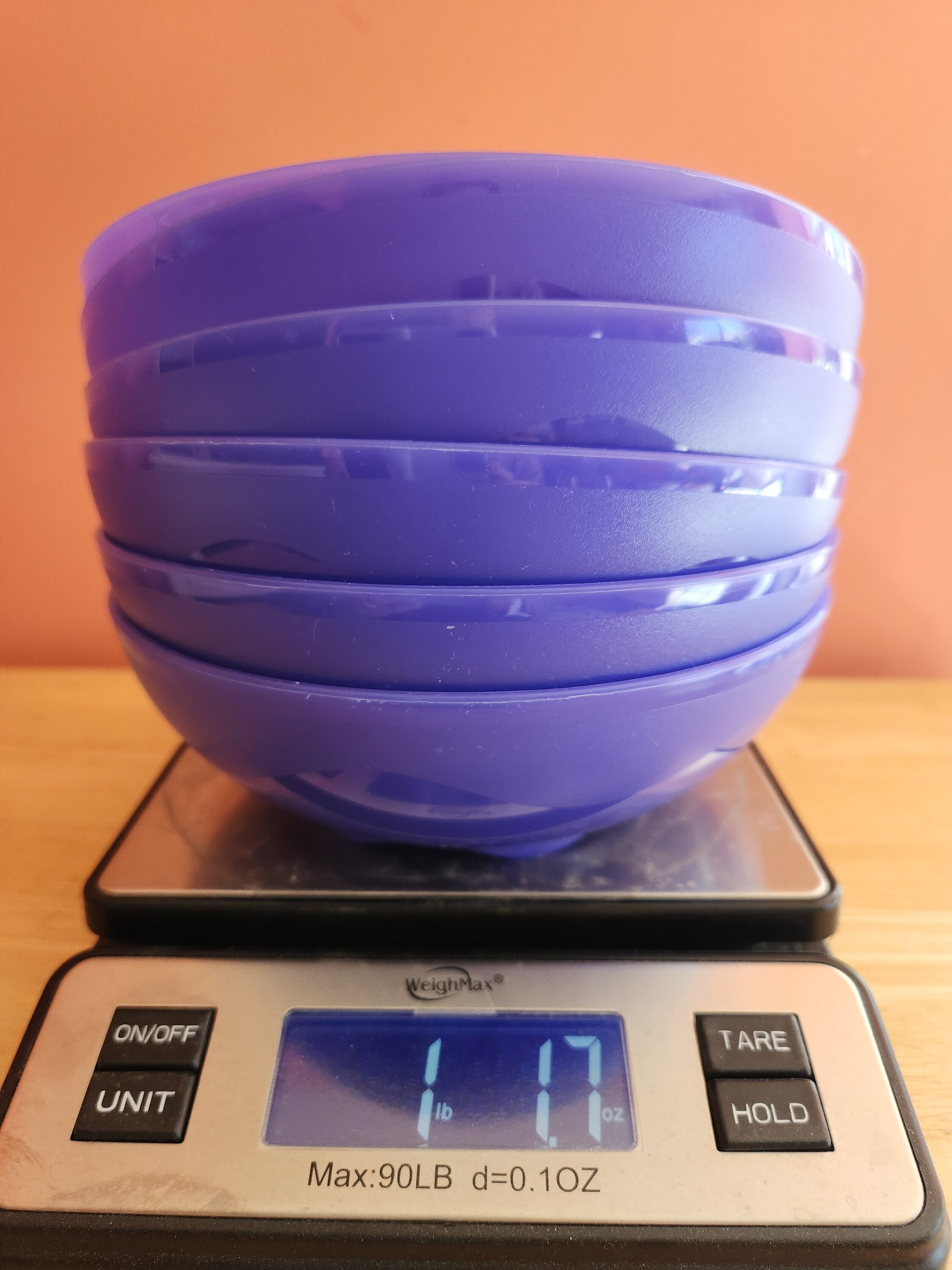 Vintage Like New 6 Tupperware Open House Bowls Lavendar #4794 7 ...