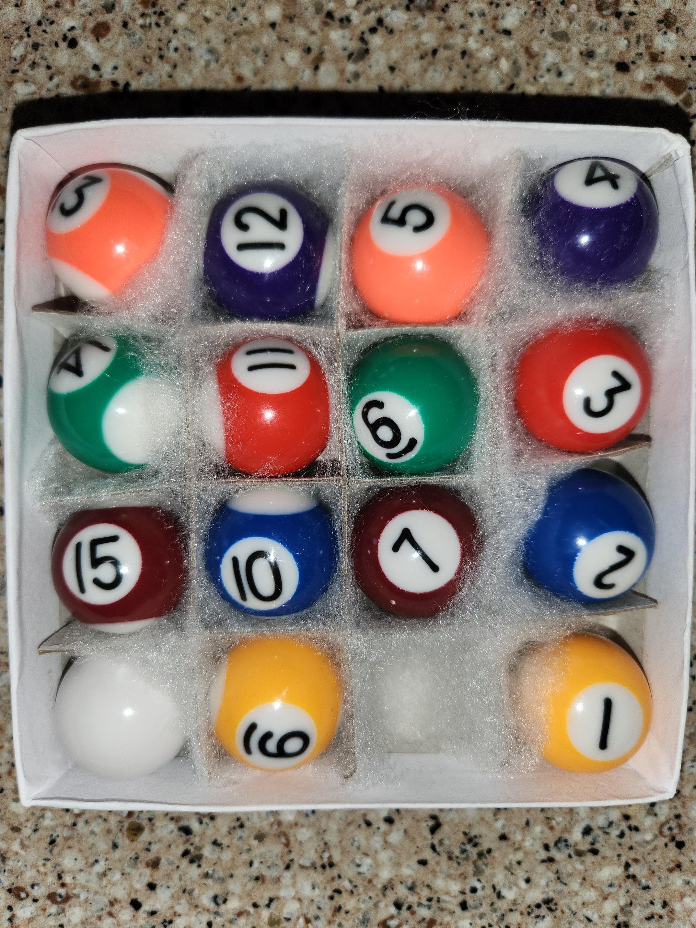Mini Billiard Balls(0.98 Inch) Sold Separately! - Etsy