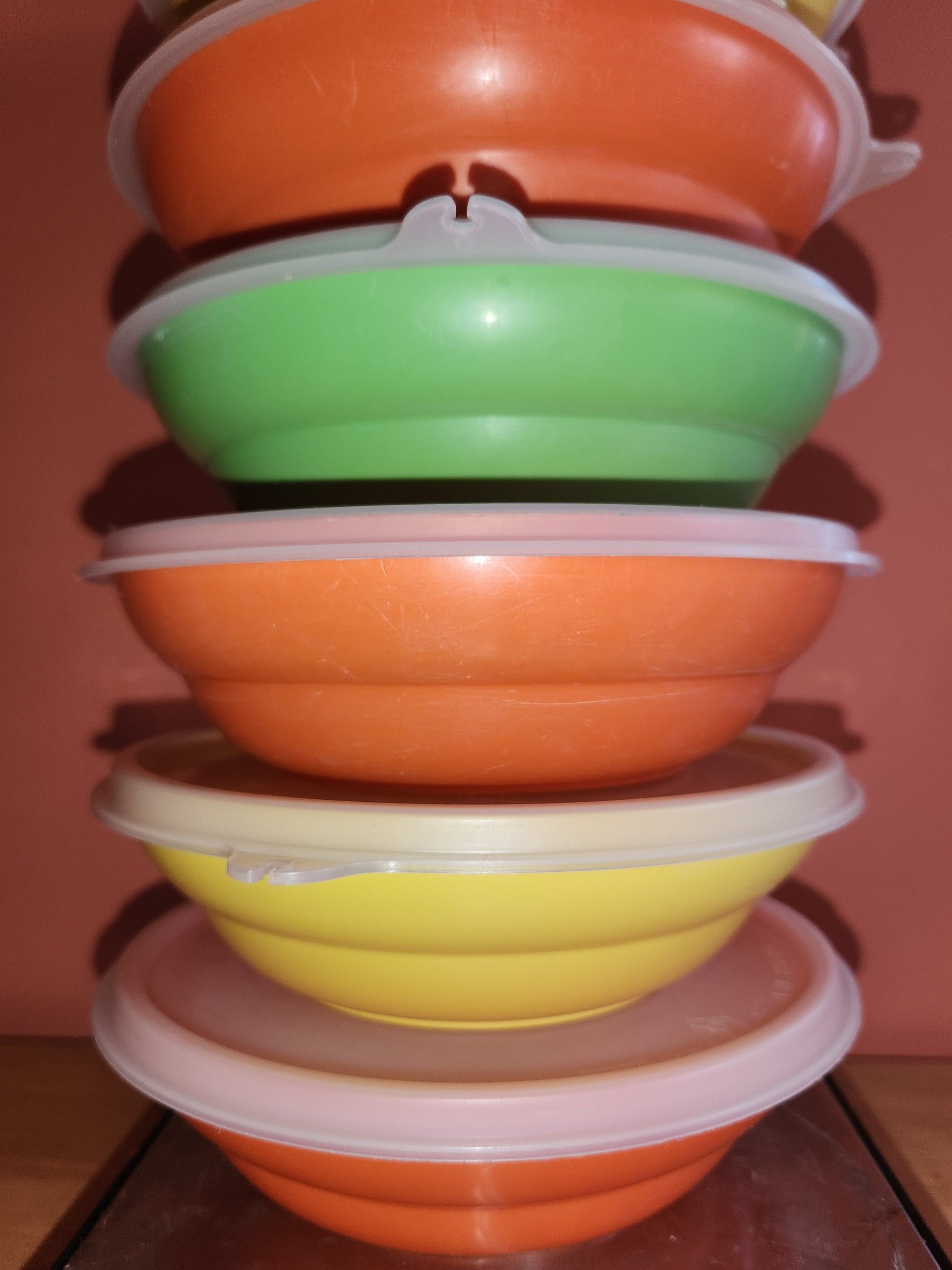 Vintage Tupperware Cereal Bowls 155 6 Diameter 8 Oz sold Separately ...