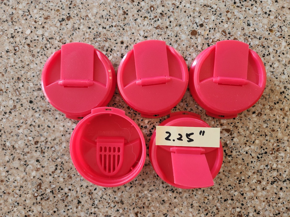 Vintage Tupperware Replacement Lids Sold Separately - Etsy