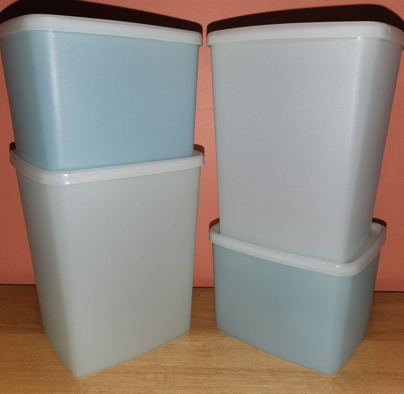 Tupperware Freezer Storage Containers (like New!) - Etsy