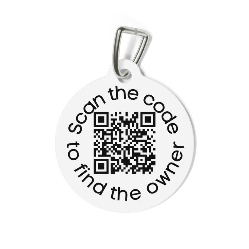 Create Your Own QR Code Pet ID Tag for Dogs and Cats Powered by ...
