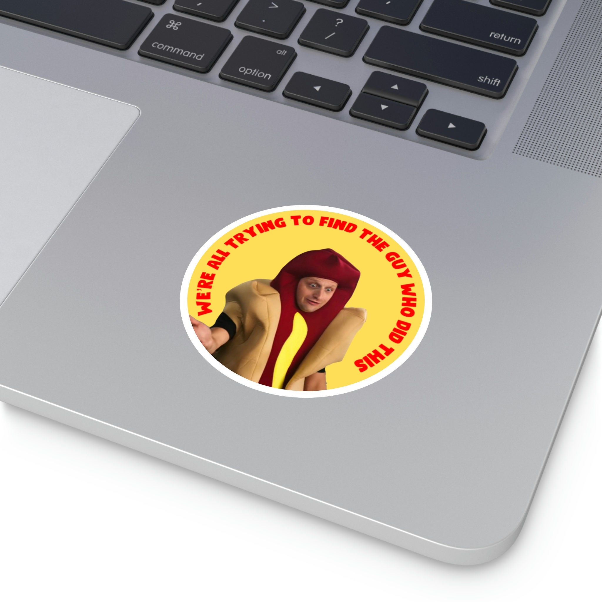 ITYSL I Think You Should Leave Hot Dog Costume Round Stickers, Indoor ...