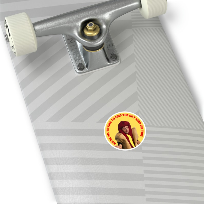 ITYSL I Think You Should Leave Hot Dog Costume Round Stickers, Indoor ...