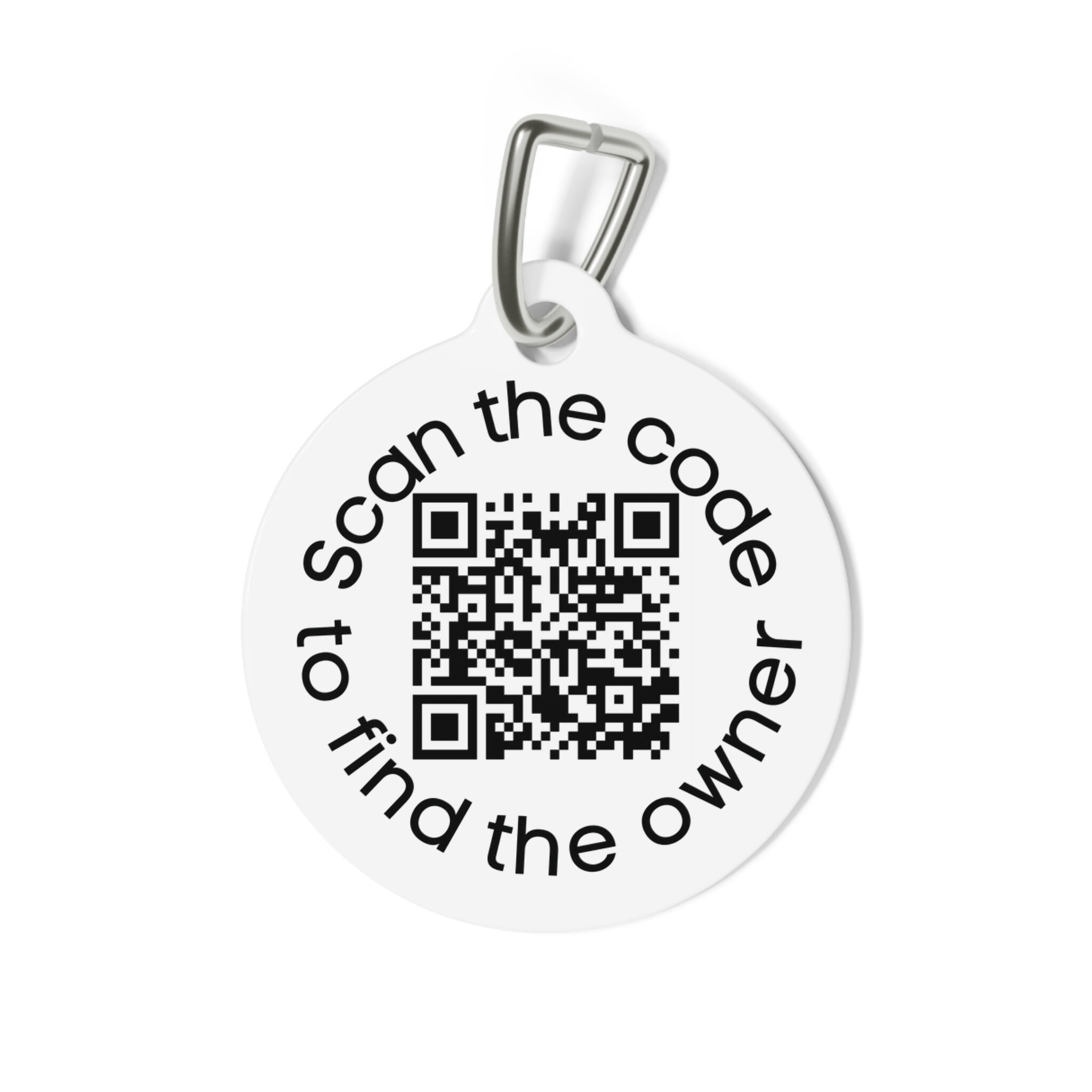 Medical Symbol QR Code Pet ID Tag for Dogs and Cats Powered by Pingtags ...