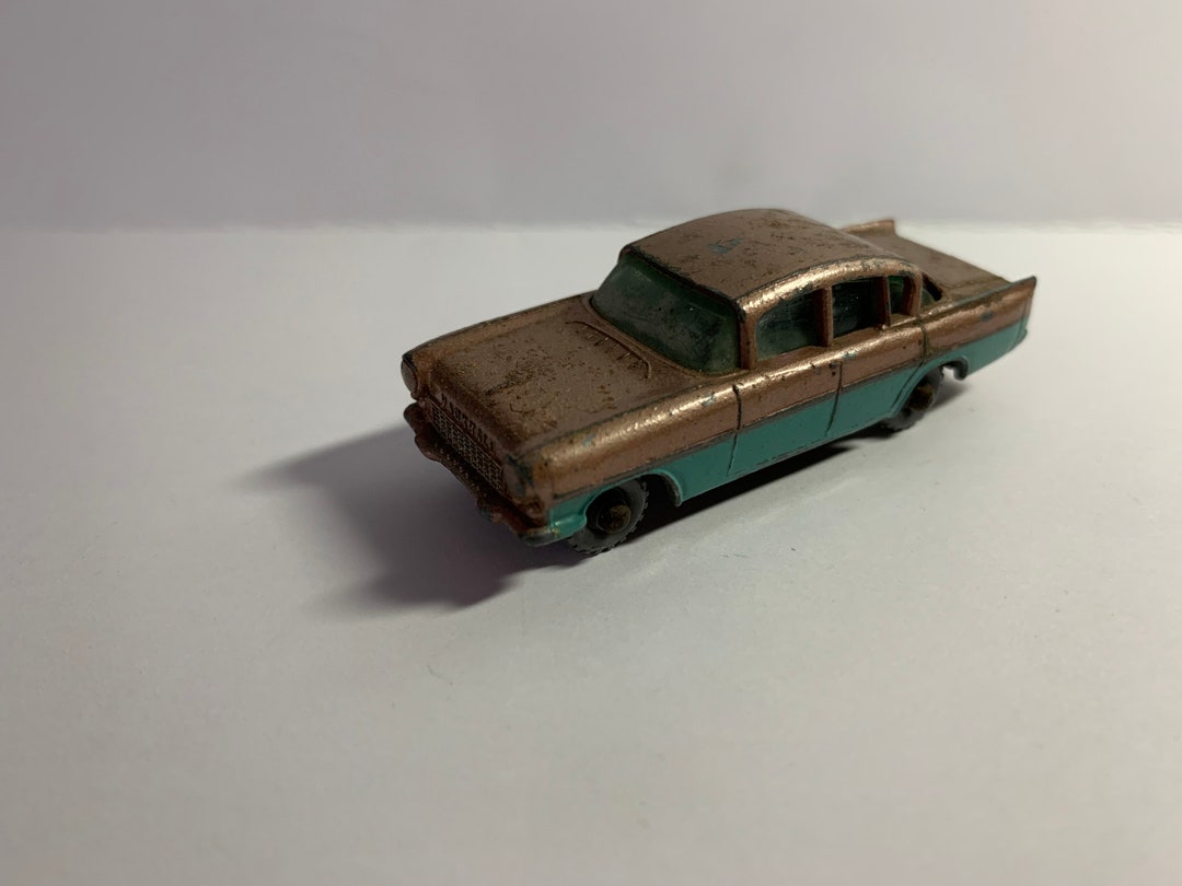 Matchbox Lesney 22b Vauxhall Gresta Dull Bronze Turquoise,gr Window,gpw ...