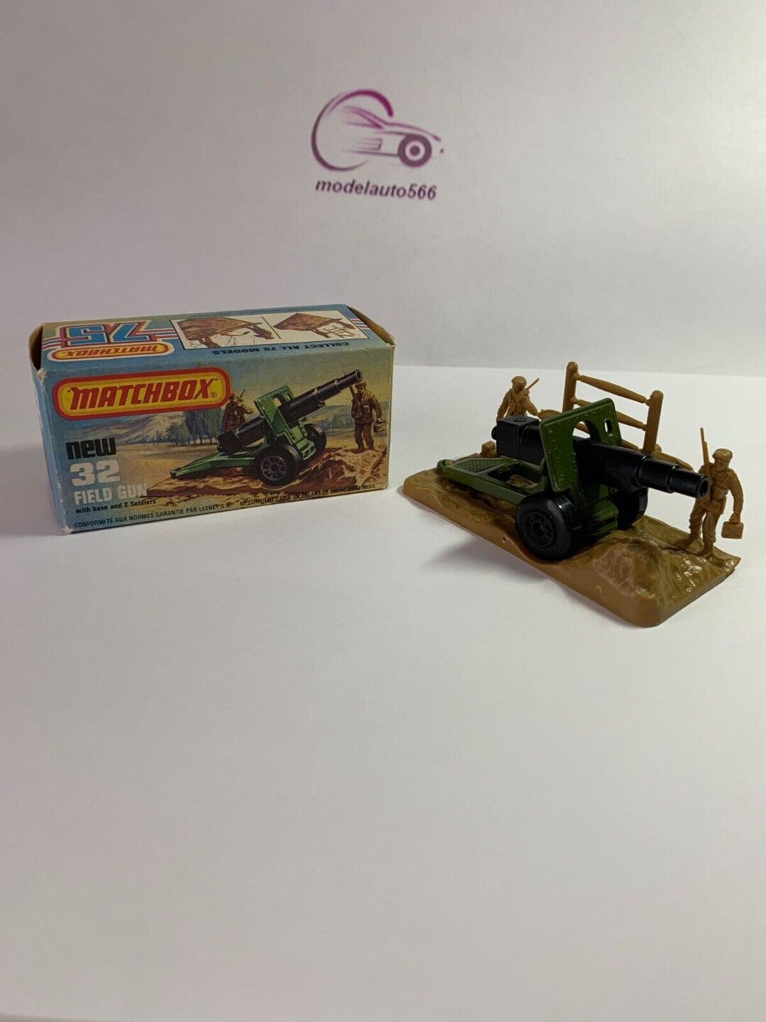 Matchbox 32 Field Gun Army Toy Model Lesney England - Etsy