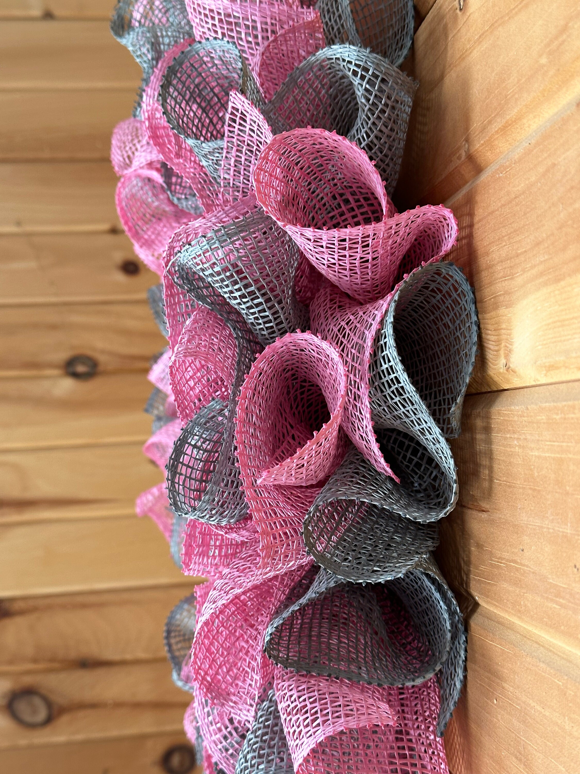 Breast Cancer Awareness Wreath, Breast Cancer Wreath, Breast Cancer ...