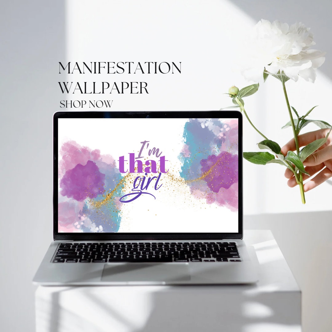 Desktop Wallpaper| Manifestation Wallpaper | Self Care Wallpaper ...