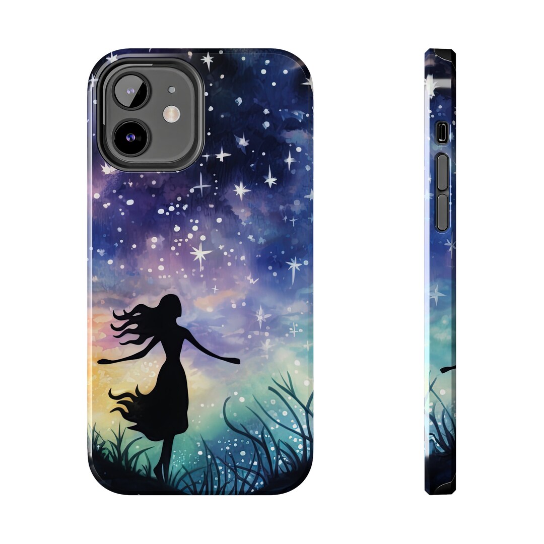 Whimsical Starry Night Sky Phone Case for iPhone - Compatible With ...