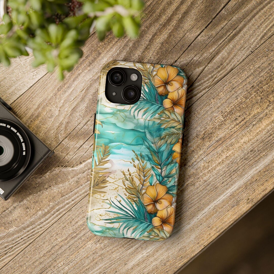 Boho Beach Floral Phone Case - Compatible With Iphone, Samsung Galaxy ...