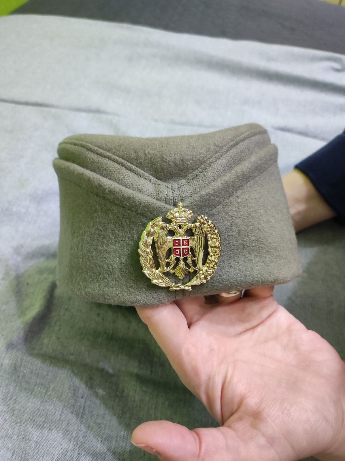 Šajkača Traditional Serbian Hat Handmade With Gold Cockade - Etsy