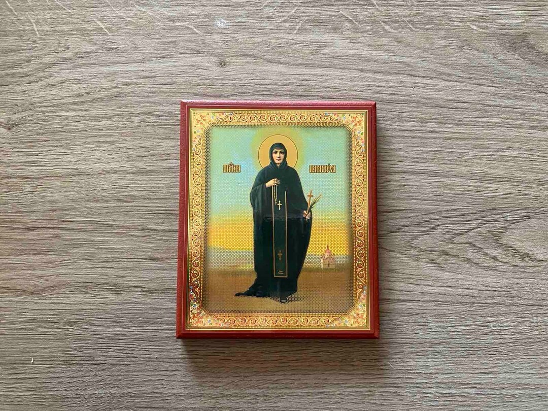 Saint Parascheva - Icon - Ikona Svete Petke - 13x10.5cm - Etsy