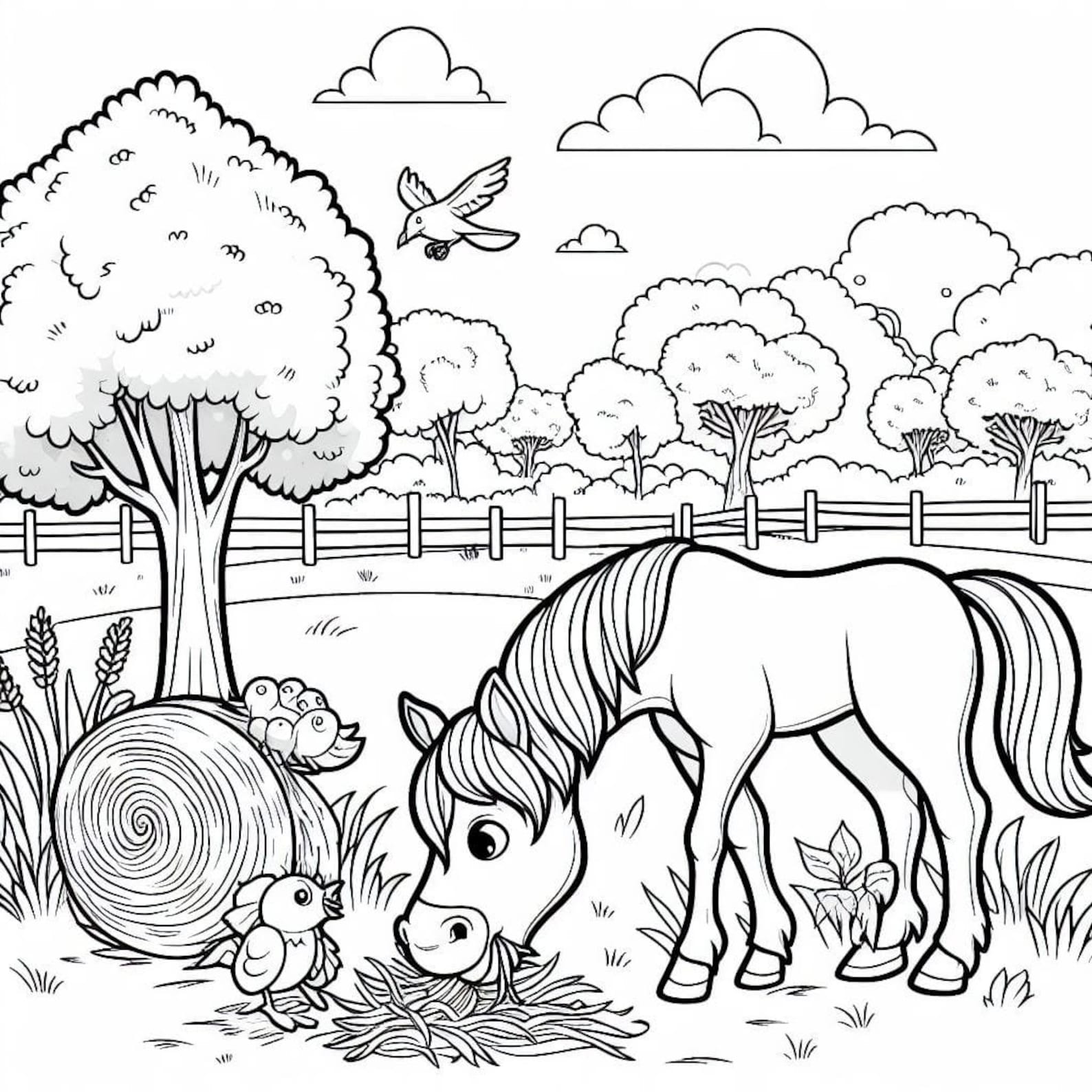 25 Coloring Pages Animals for Kids. Printable Educational Pages - Etsy