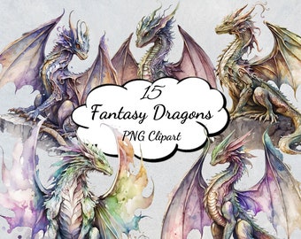 Watercolour Baby Mermaids Clipart Colourful Fantasy PNG Digital Image ...