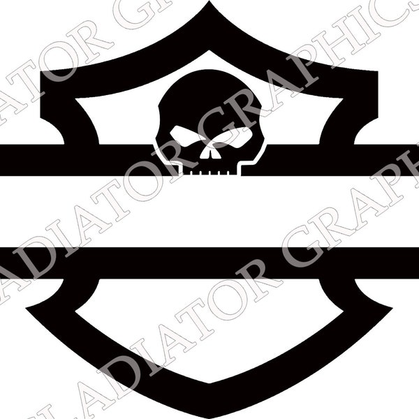 Harley Bar and Shield Tank Emblem - Etsy