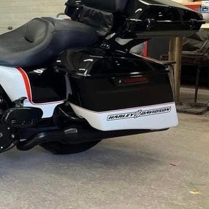 Harley Davidson Saddlebag Decal V2 - Etsy