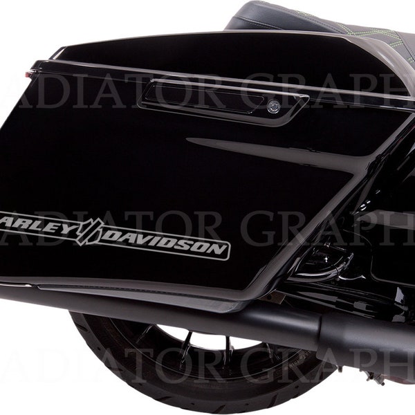 Harley Davidson Saddlebag Stickers - Etsy