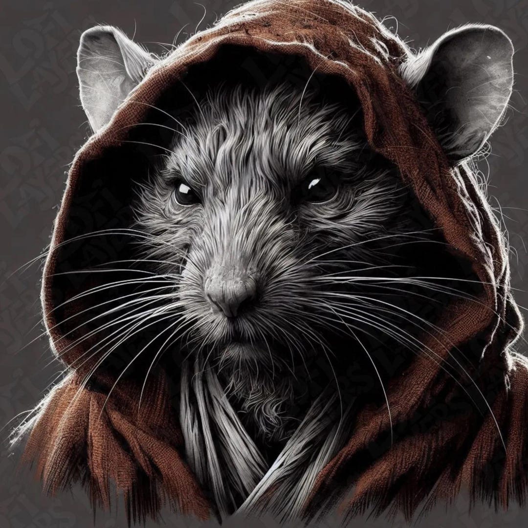 Splinter-tmnt- 3D Printed Wall Art - Etsy