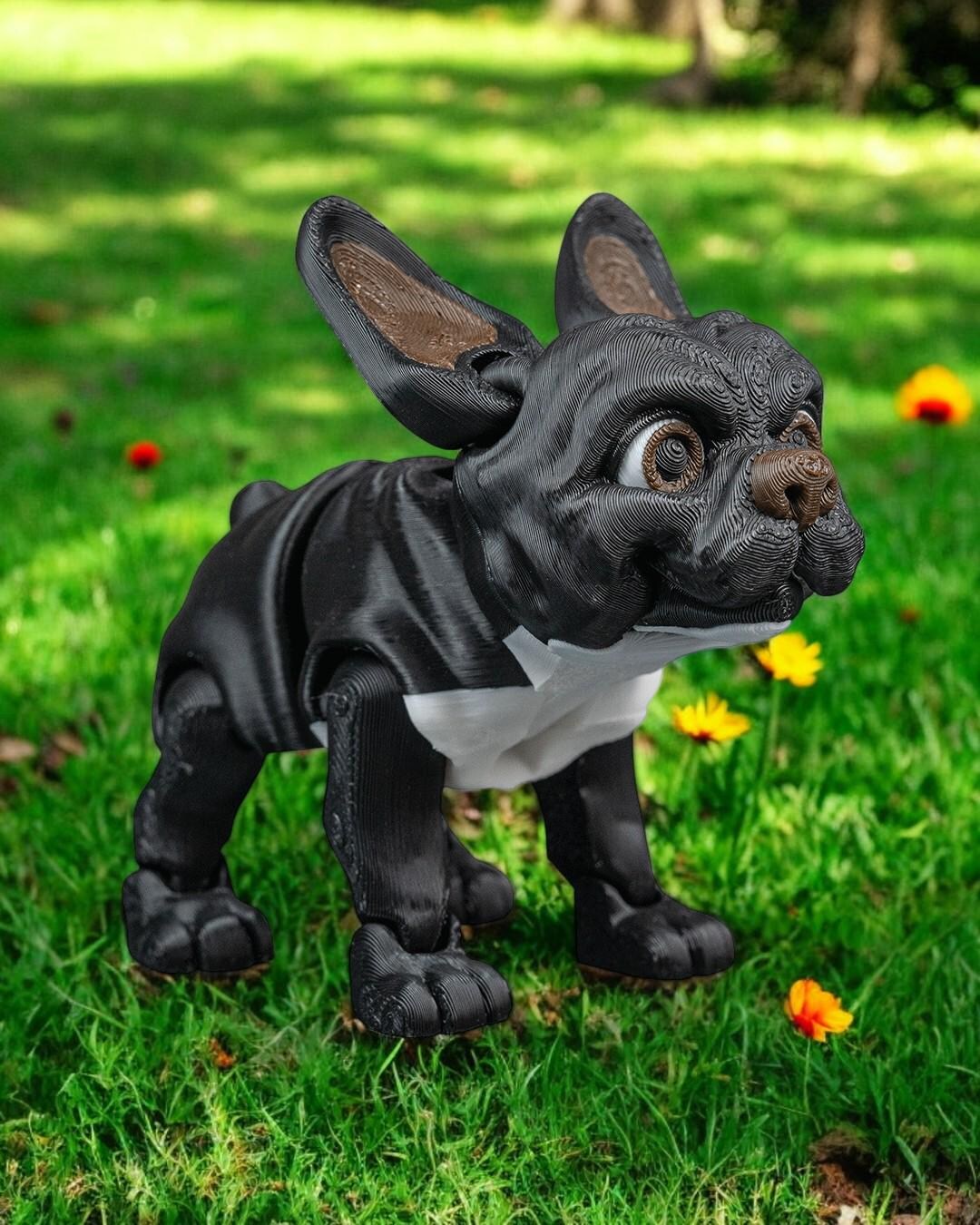Bruno the Articulating French Bulldog - 3D Printed Tactile Sensory ...
