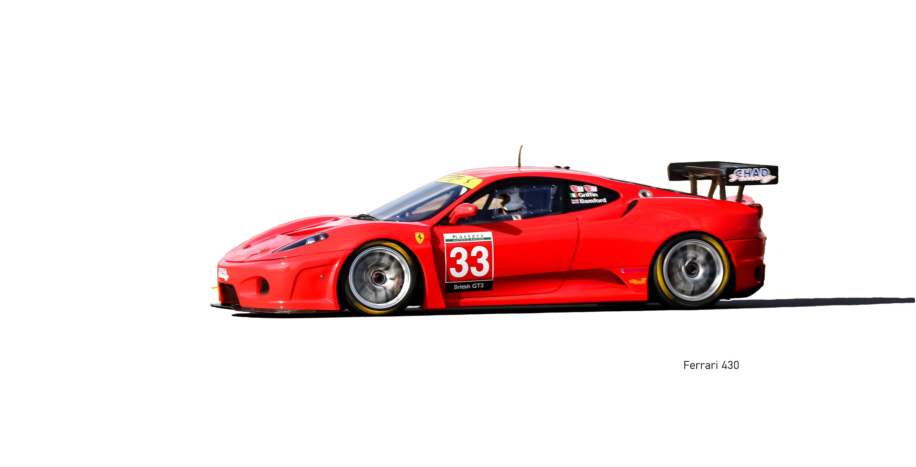 Ferrari F430 GT Racing Car Digital Image Download - Etsy