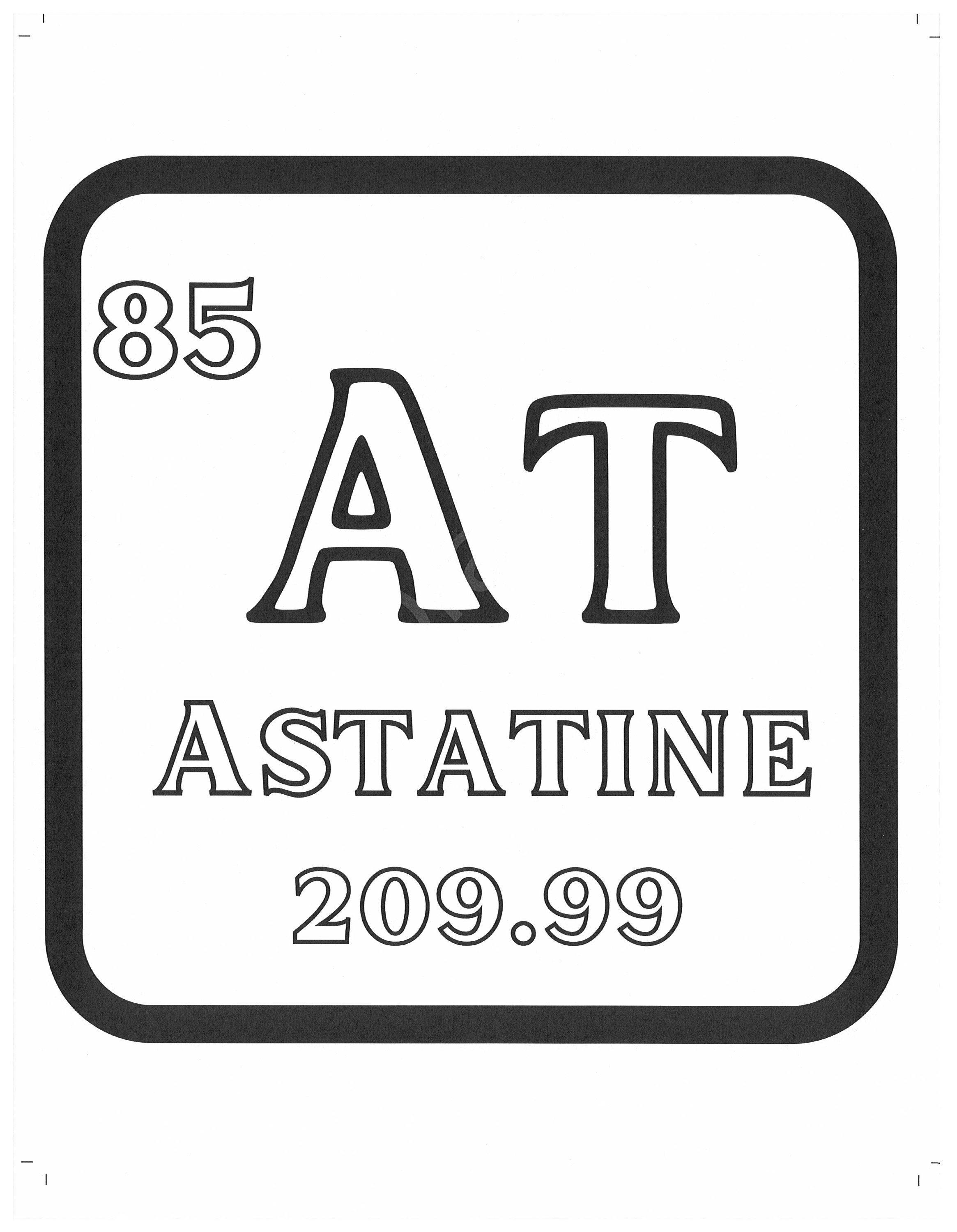 Halogen Chemistry Elements Coloring Pages - Digital Download Coloring ...