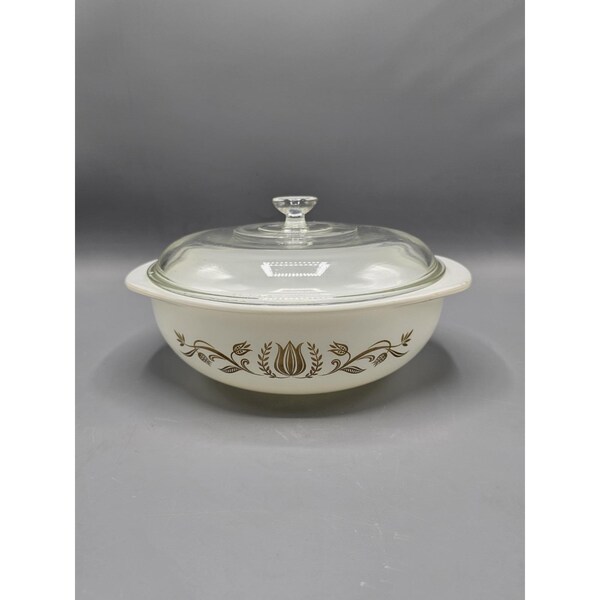 Pyrex Golden Tulip - Etsy