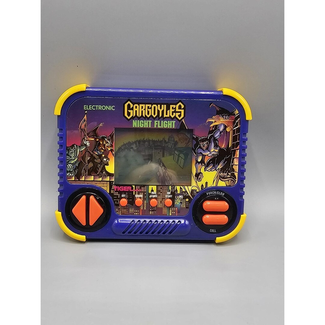 Vintage Tiger Electronics Gargoyles Night Flight Handheld Game Tested ...