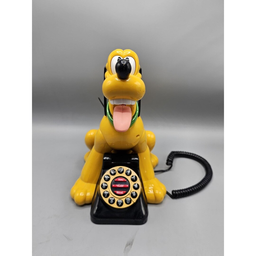 Vintage Pluto Disney Phone Animated Talking Telephone Untested Parts - Etsy