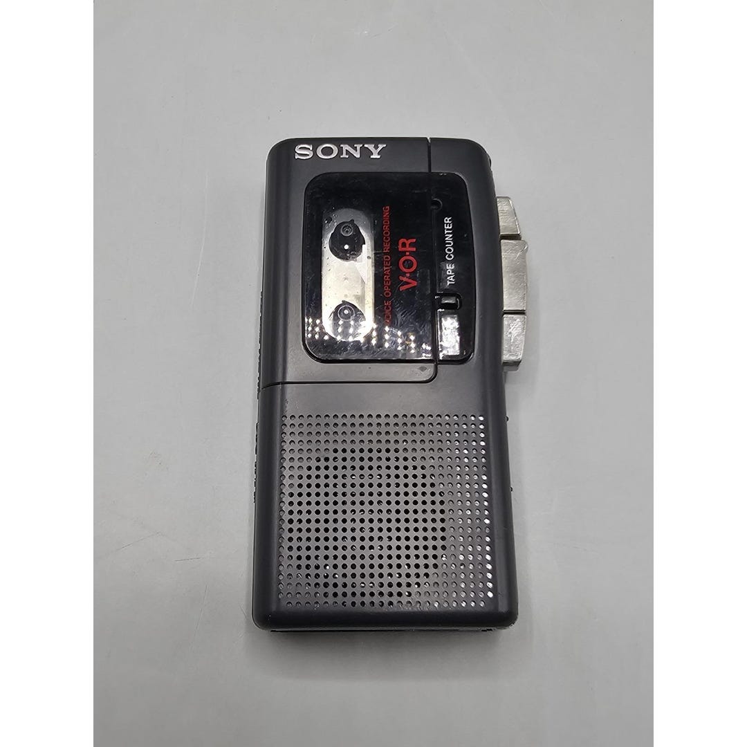 SONY VOR M-607V Pressman Microcassette Voice Operated Recorder Parts ...