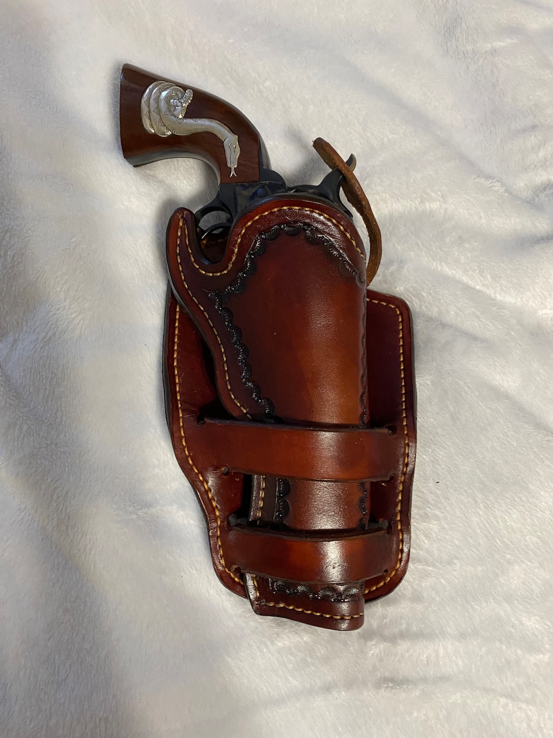 Lined Mexican Loop Holster for 4 3/4 Peacemaker and Clones. - Etsy