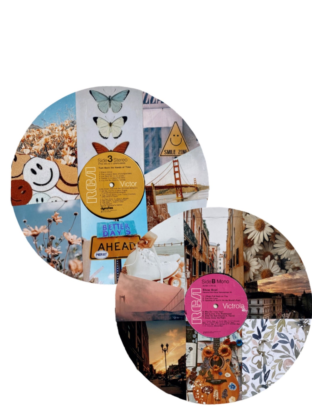 Photo Collage Vinyl Record - Etsy