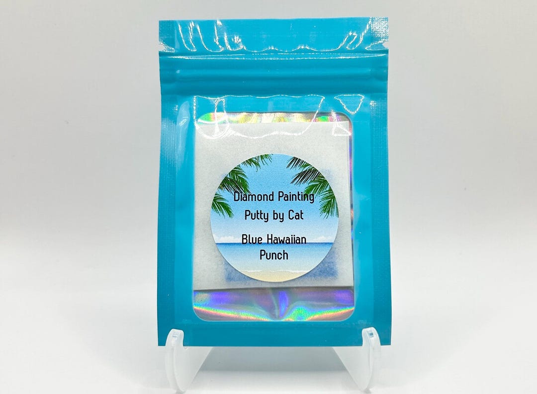 Blue Hawaiian Punch Diamond Painting Putty | Scented Diamond Painting ...
