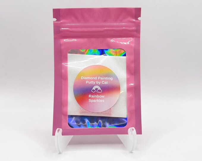 Rainbow Sparkles Diamond Painting Putty | Scented Diamond Painting ...