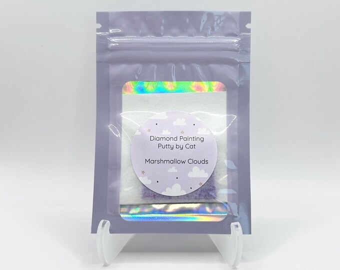 Marshmallow Clouds Diamond Painting Putty Scented Diamond Painting ...