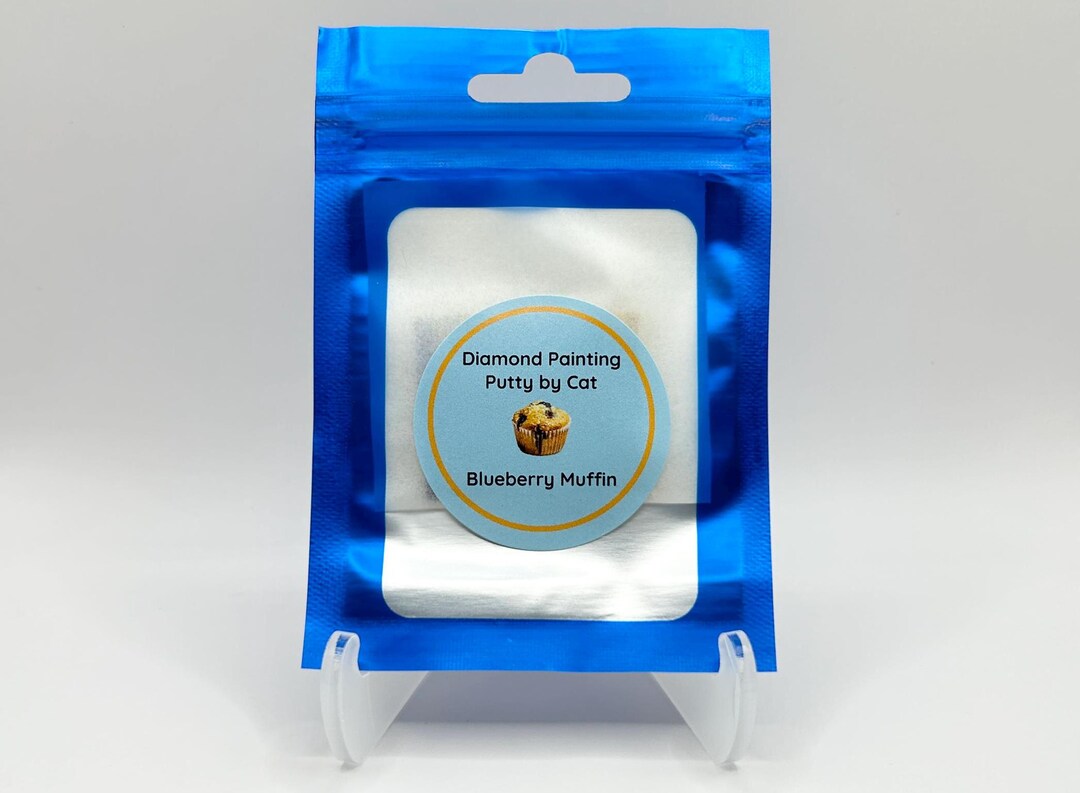 Blueberry Muffin Diamond Painting Putty | Scented Diamond Painting ...