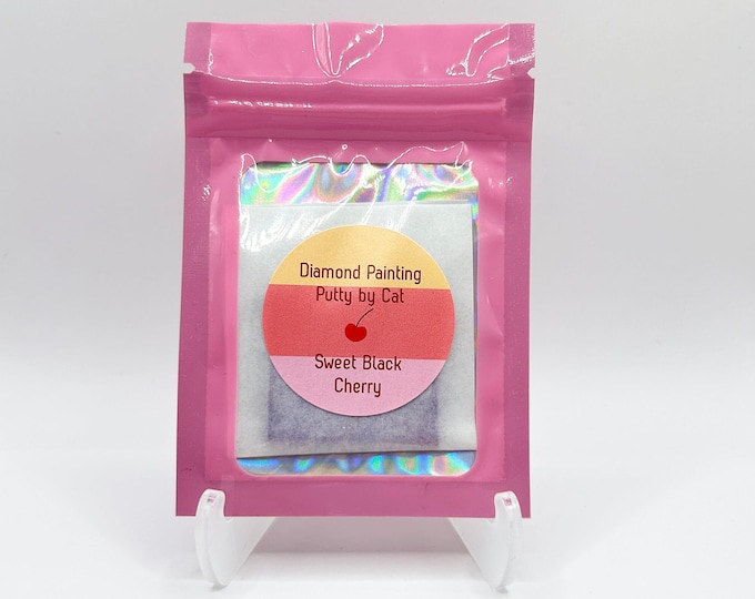 Sweet Black Cherry Diamond Painting Putty | Scented Diamond Painting ...
