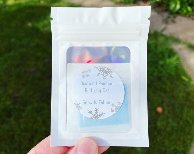 Snow is Falling Diamond Painting Putty Limited Edition Christmas Putty ...