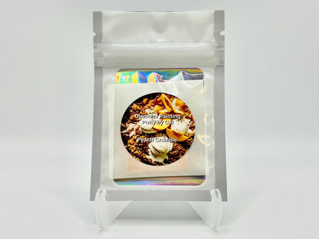 Peach Crumble Diamond Painting Putty | Scented Diamond Painting Putty ...