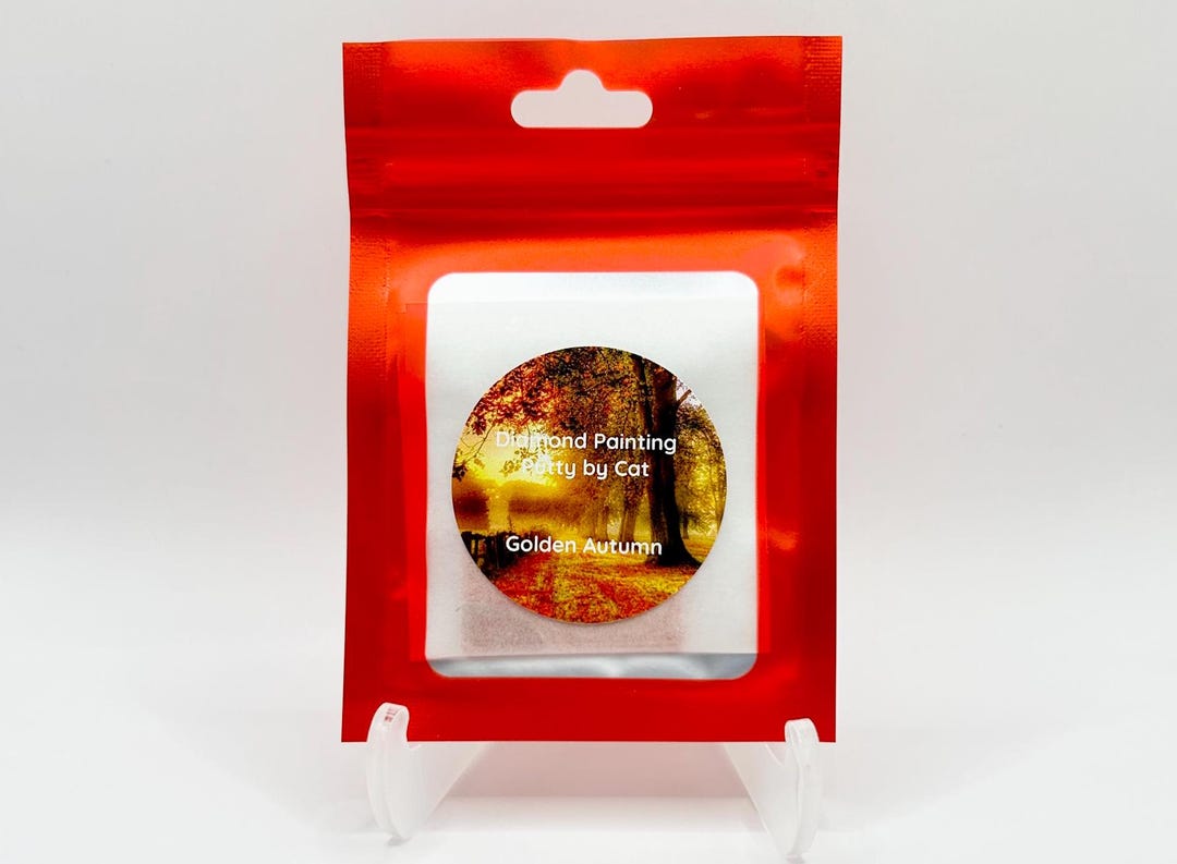 Golden Autumn Diamond Painting Putty | Scented Diamond Painting Putty ...