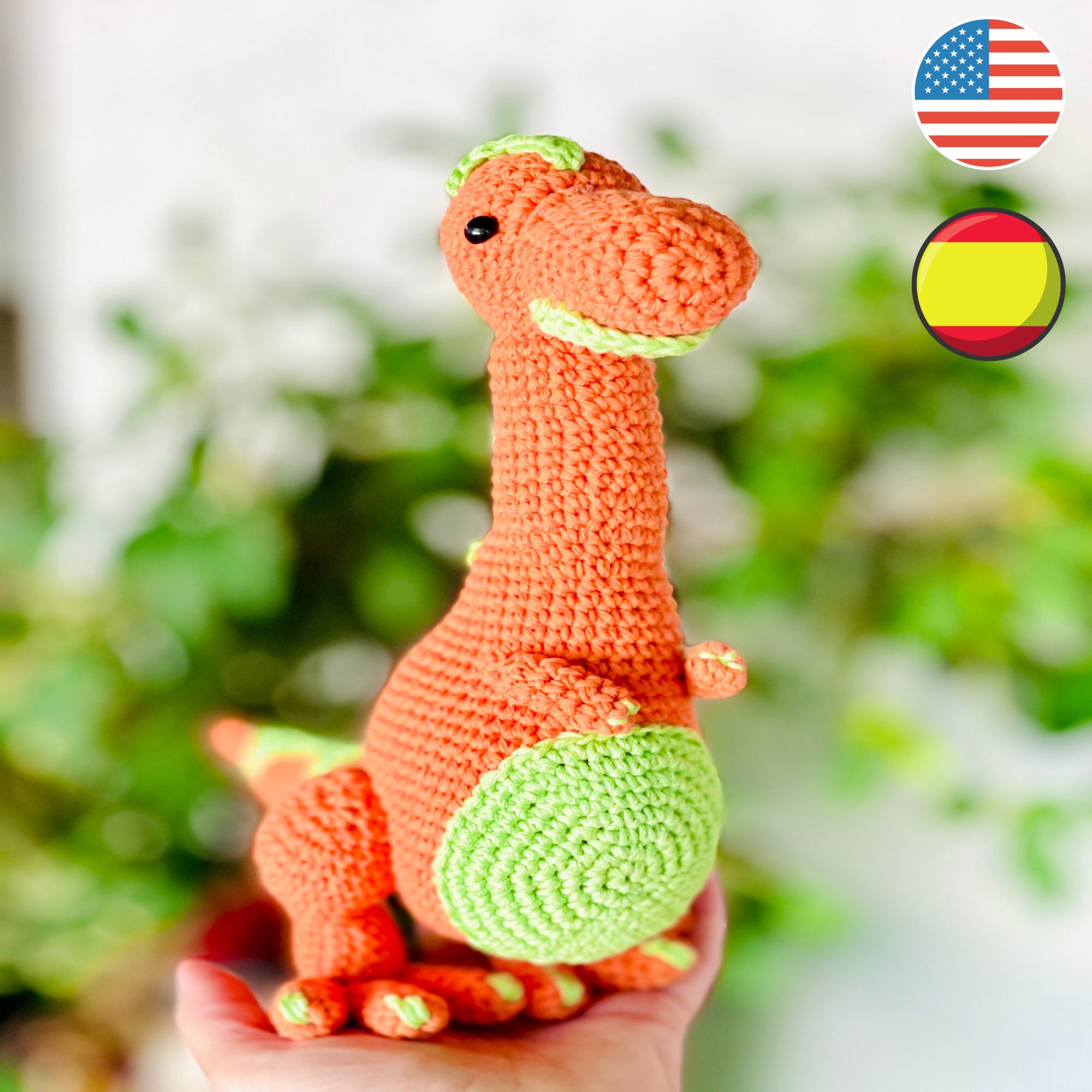 Amigurumi Crochet Pattern, Velociraptor the Dinosaur - Etsy