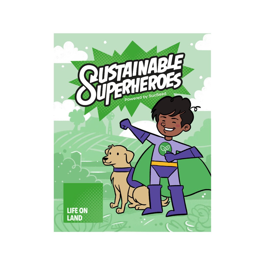 Sustainable Superheroes SDG Goal 15: Life on Land Teacher Guide Book - Etsy