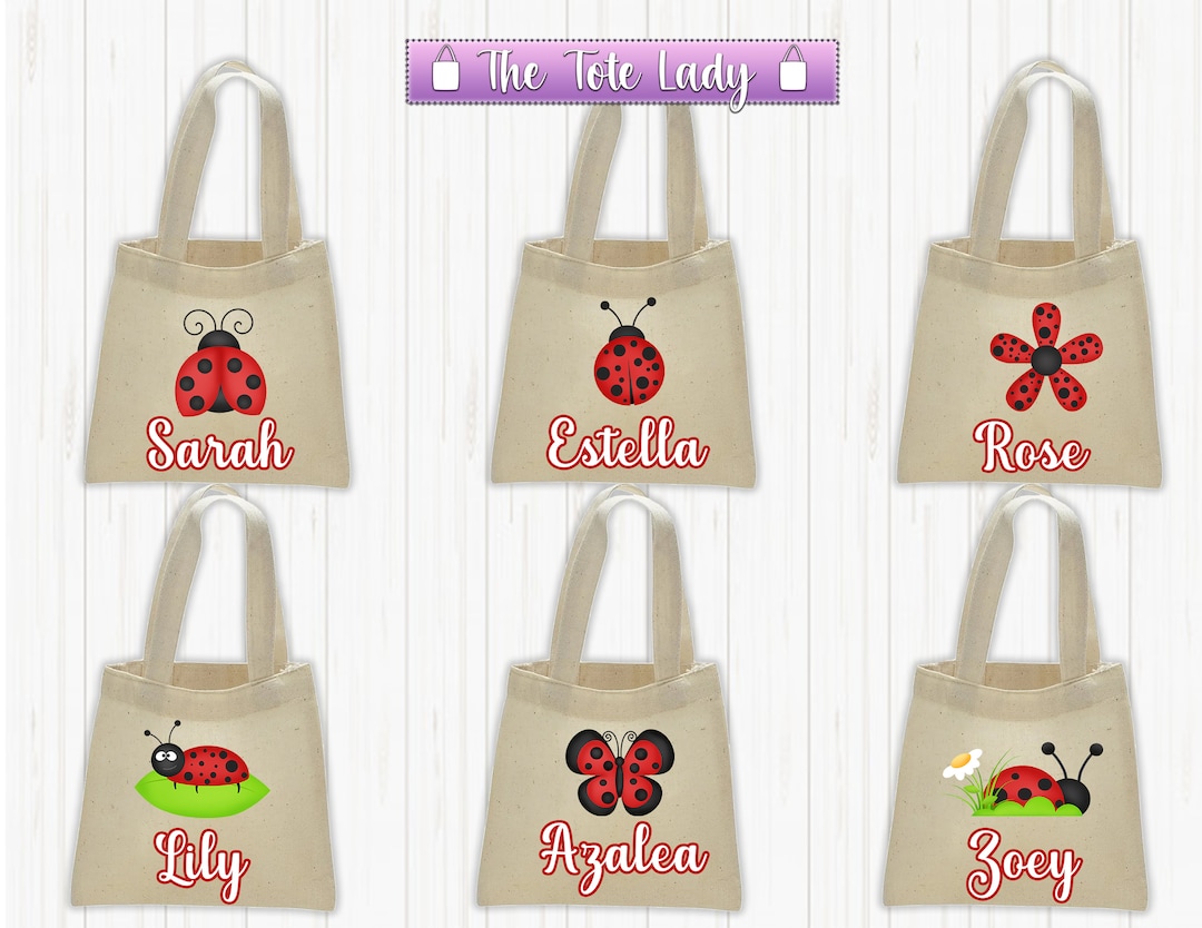 Ladybug Birthday, Ladybug Party Favor Bags, Ladybug Party Favors ...