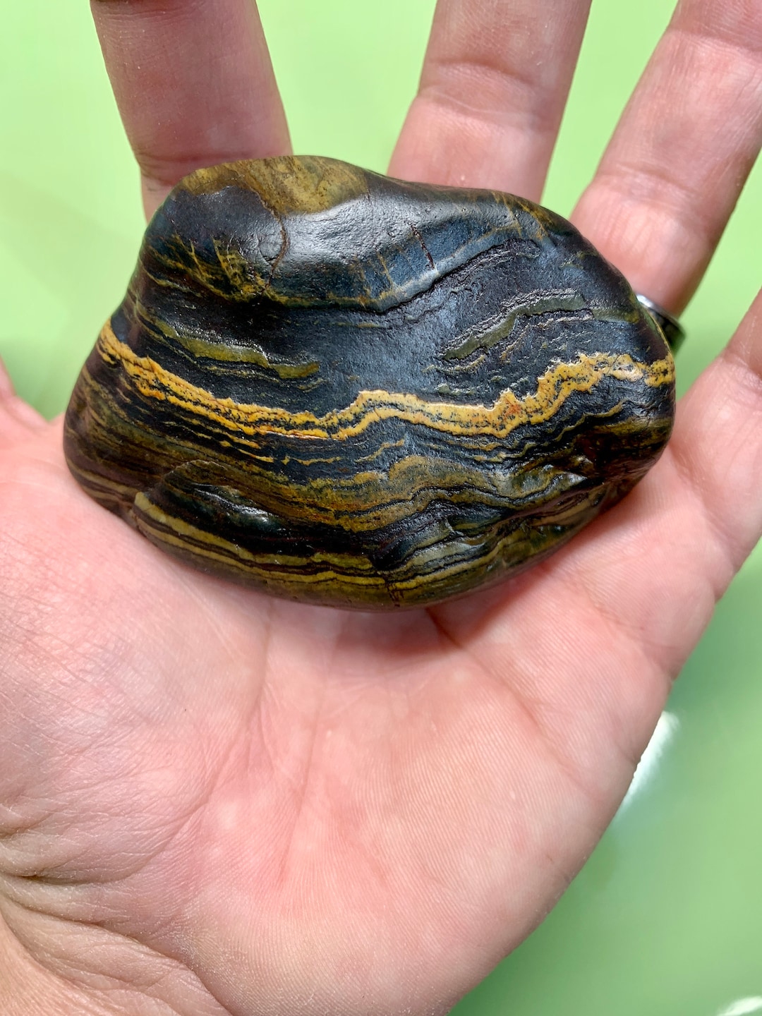 Wyoming Banded Iron/genesis Stone - Etsy