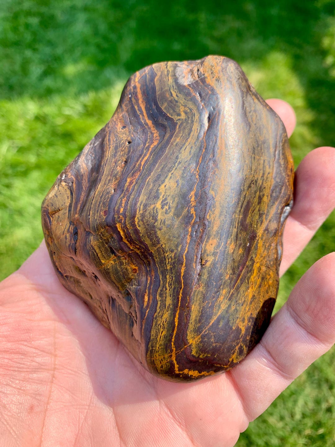 Wyoming Banded Iron/genesis Stone - Etsy