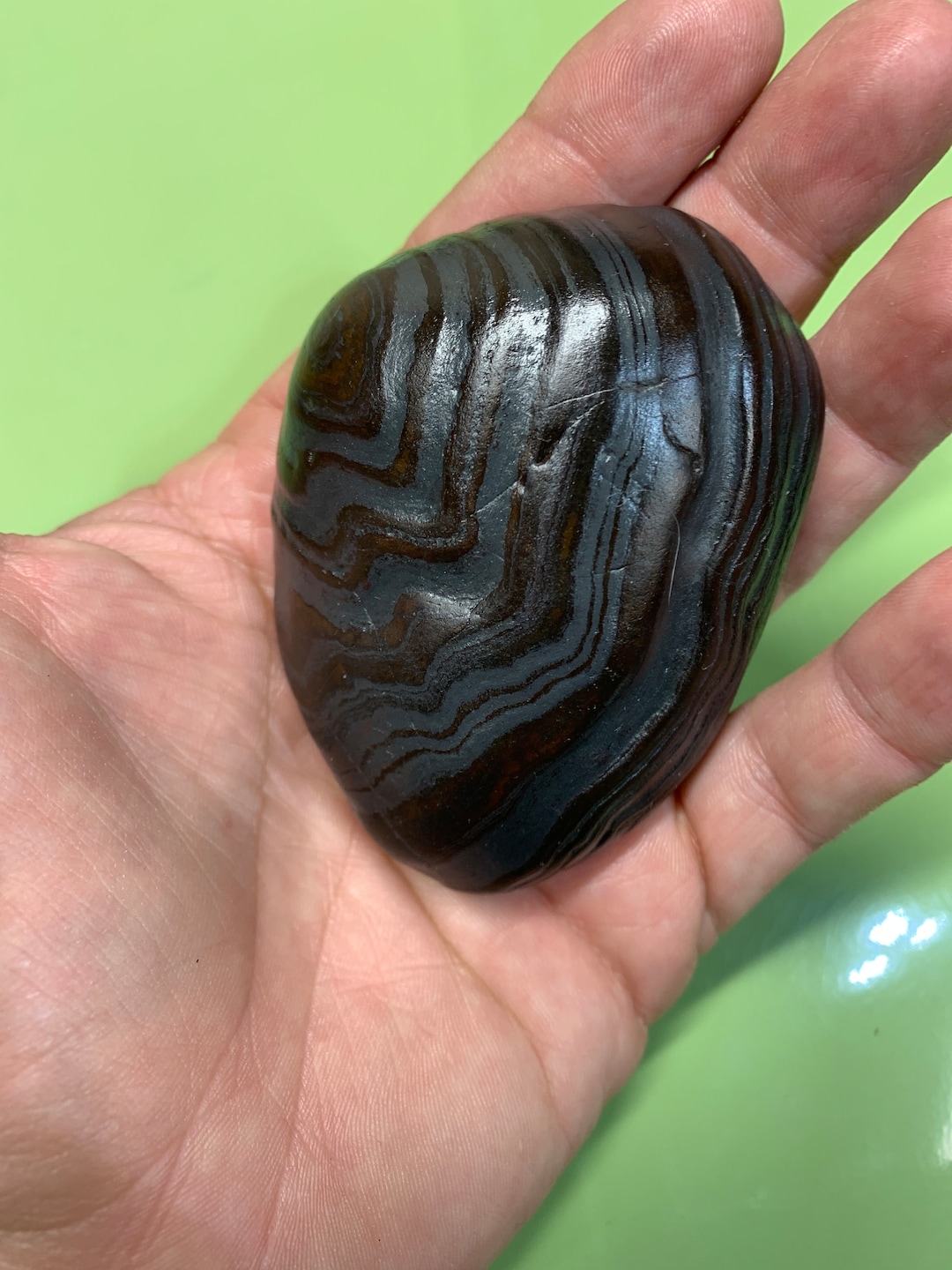 Wyoming Banded Iron/genesis Stone - Etsy