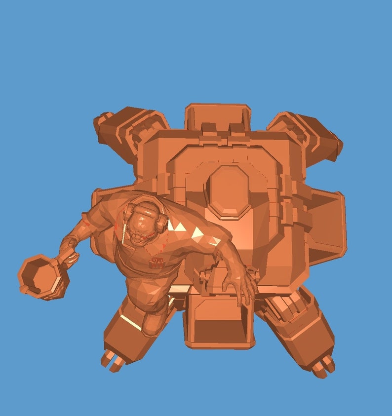 Mission Control & Molly W/ Custom Mug Options Unpainted DIY DRG Deep ...