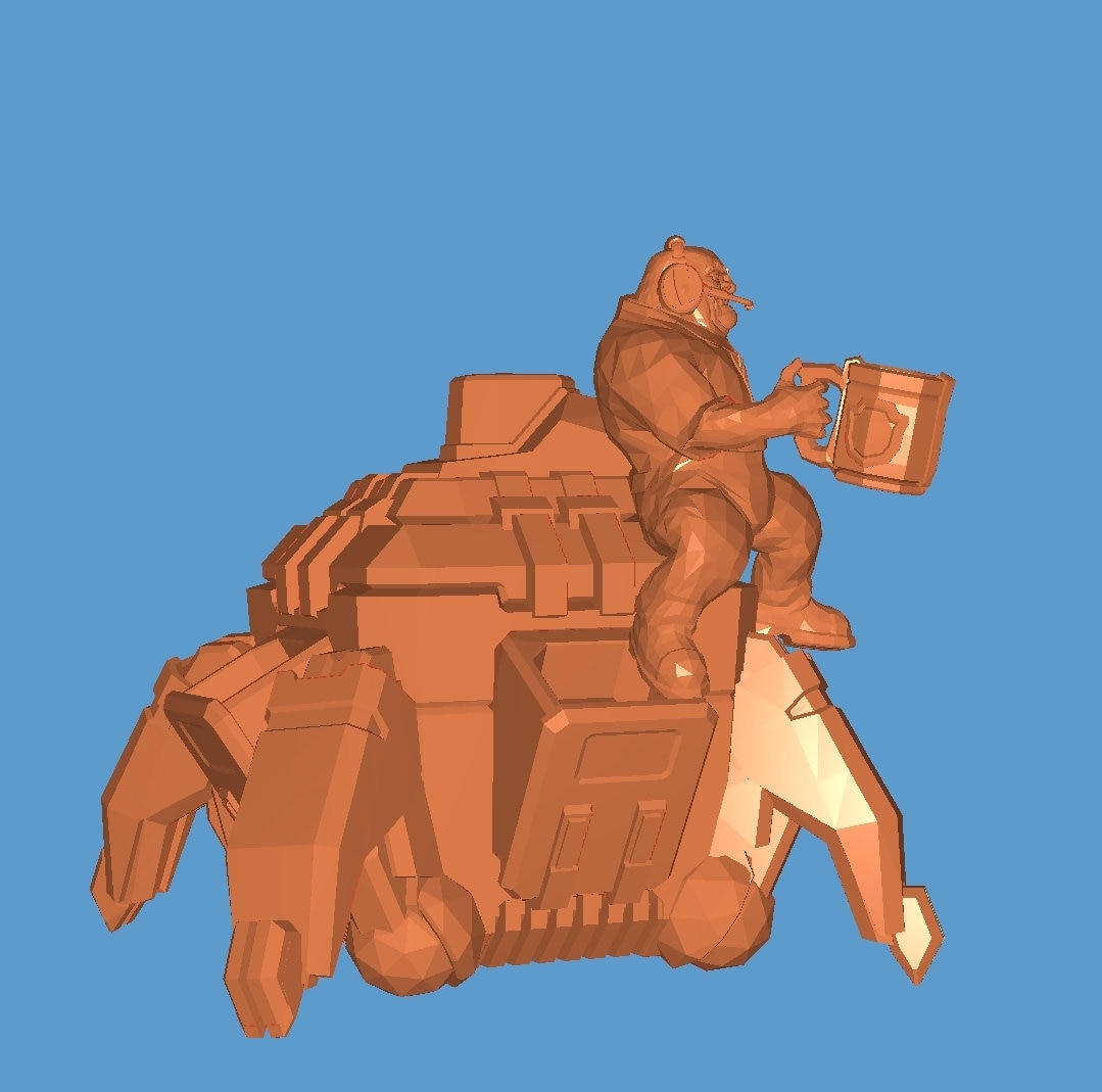 Mission Control & Molly W/ Custom Mug Options Unpainted DIY DRG Deep ...